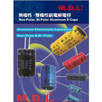Taiwan M.D.L. 150uF 100V BP(NP)Axial Type Aluminum Electrolytic ...
