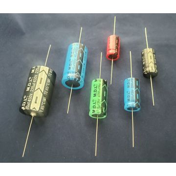 Taiwan M.D.L. 470uF 160V Axial Type Aluminum Electrolytic Capacitors on ...