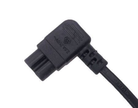 China BS 13A Fused power lead UK plug to right angled IEC C7 on Global ...