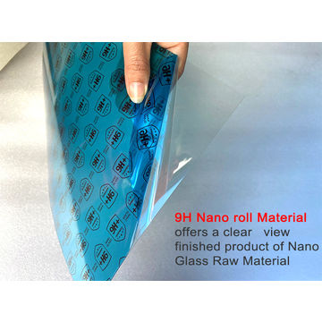 China 5 Layer Rolls A4 Sheet 9H Nano Glass Screen Protector Anti ...