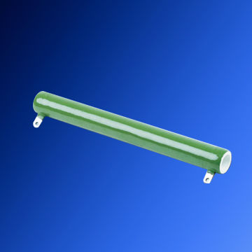 China Glazed high-power ceramic tube resistor with high insulating ...