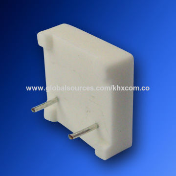 China Cement Resistor with Metal Plate, Alphanumeric Marking, White ...