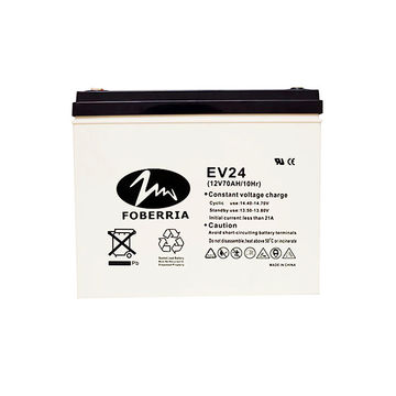 China EV22 Battery 12V55ah VRLA Deep Cycle Battery Sealed Lead-Acid AGM ...