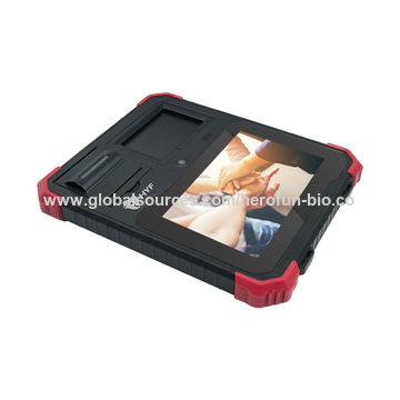 China 4G 8inch android 442 Fingerrprint Tablet biometric ID ...
