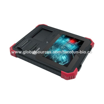 China Rugged Smart Card Biometric Tablets 8inch with FAP60 fingerprint ...