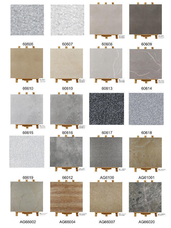 China 600X600mm unglazed porcelain floor tiles,anti slip cement look ...