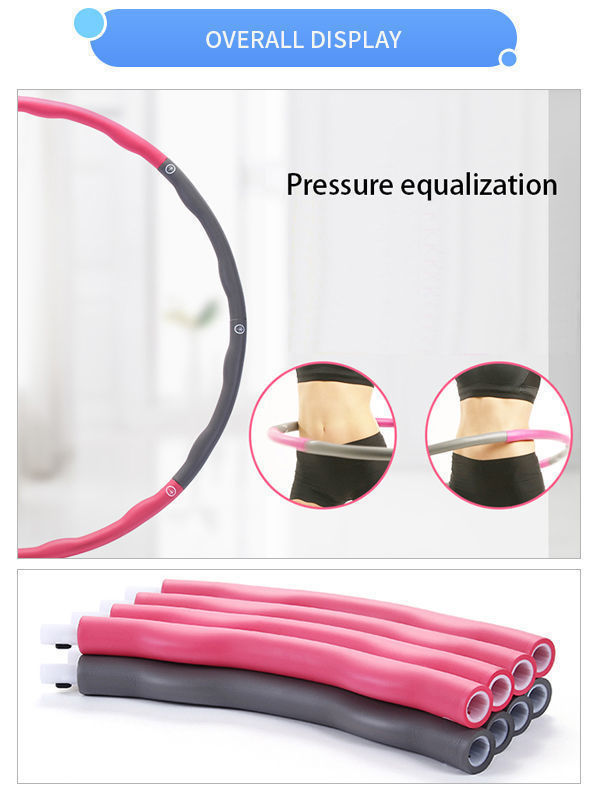 China Hula Hoop, Detachable Soft Foam Sustainable Abdomen Training on ...