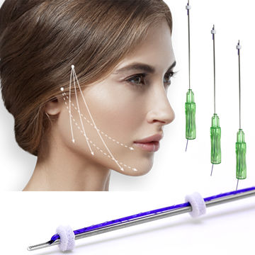 China Beauty Pdo Thread 21g*90mm Cog 4d with L Type Cannula Pdo Thread ...