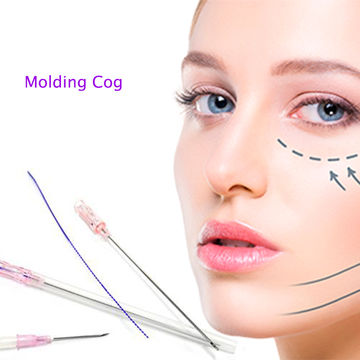 China Beauty Pdo Thread 21g*90mm Cog 4d with L Type Cannula Pdo Thread ...