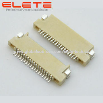 China FFC/FPC Board Connector, 0.5mm pitch SMT Bottom Contact, 30 circuits, replace HRS FH34SRJ ...