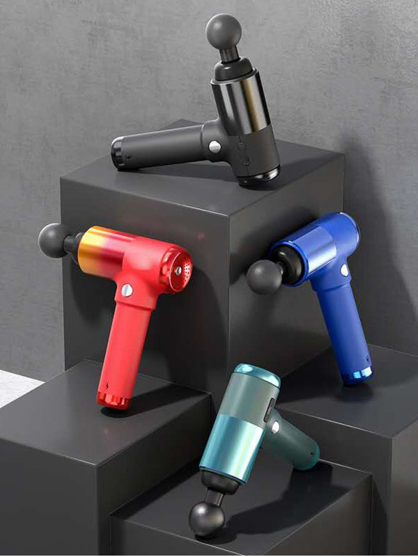 China Body massager 24v massage fascia gun fascia gun 5 heads muscle ...