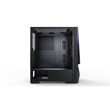 China AOJIE 2051 front with ARGB strip support ATX/MATX/ITX and ...