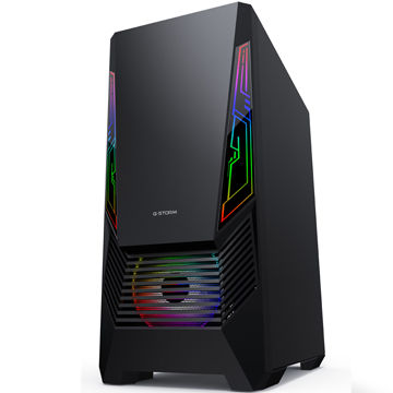 China AOJIE 2051 front with ARGB strip support ATX/MATX/ITX and ...