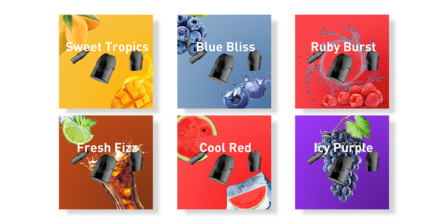 China 2021 HOPO IRON grape ice 3% nicotine pod system ecig distributor ...