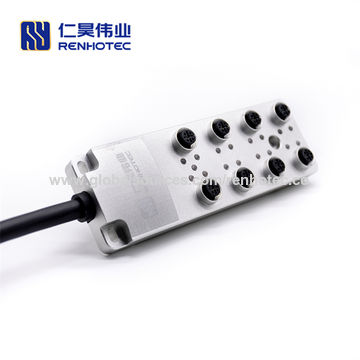 China Sensor M12 Distribution Box Murr Distribution Block 8 Way 5Pin ...