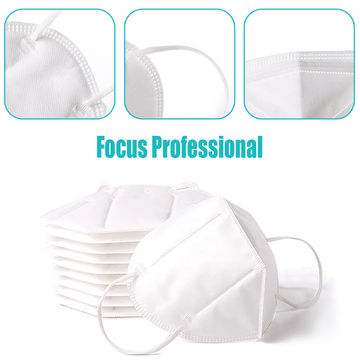 China 10 pcs pack N95 mask, 5 ply foldable N95 protective face mask on ...
