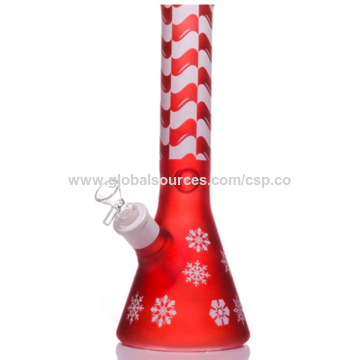 China CHRISTMAS GLASS BONG/SMOKING BONG on Global Sources,christmas ...