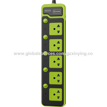 China Hot Selling 4 Way Desk Extension Socket with Independent Switch ...