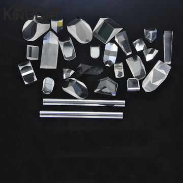 China Customized optical glass prism, Right angle prism, Direct vision ...
