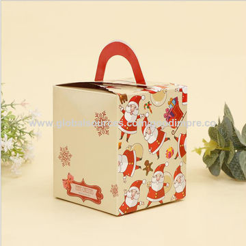 China Factory Custom Delicate Christmas Packaging Paper Gift Box With ...