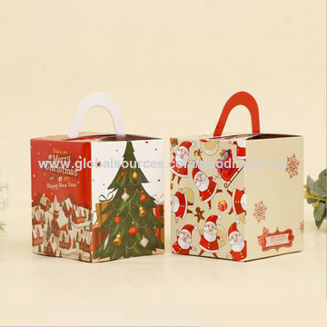 China Factory Custom Delicate Christmas Packaging Paper Gift Box With ...