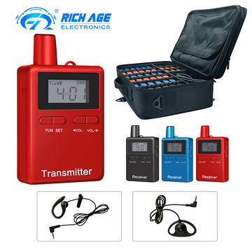 China Portable Two Way Wireless Radio Tour Guide System For ...