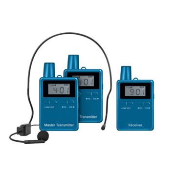 China Portable Two Way Wireless Radio Tour Guide System For ...