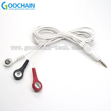 China 3.5 Audio Male Jack to 3.5mm 4.0mm 5.0mm Female Snap Medical ...