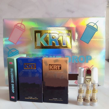 China KRT Vape Cartridge 0.8ml Tank Round Tip Ceramic Coil Atomizers ...