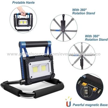 China Portable Soar Charging LED work light with magnet base,power bank ...