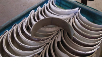 China High quality Engine bearing used for Scania truck Copper material ...