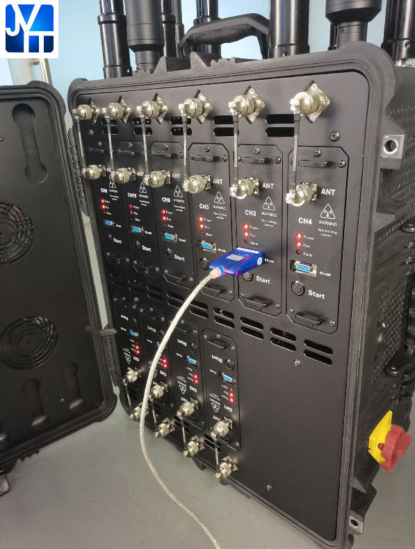 China 100W/band 10 channels high power suitacase IED jammer, military ...