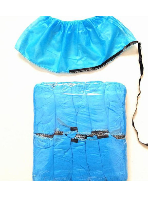 Hanmade Blue PP Non Woven Shoe Cover Anti-slip Electrostatic Shoe Cover ...