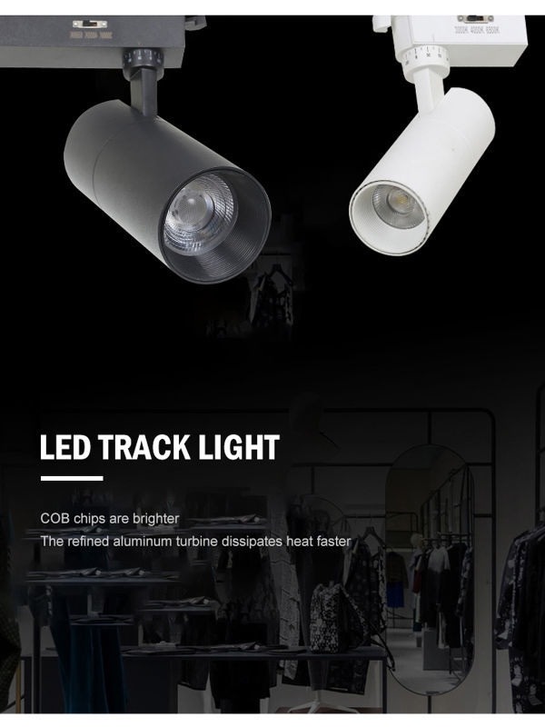China Led track light Spot Lights Bulb LED Track Light COB Rail ...