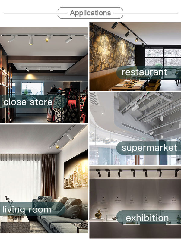 China Led track light Spot Lights Bulb LED Track Light COB Rail ...