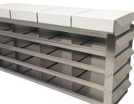 China Standard 2 layers Upright Freezer Drawer Racks on Global Sources ...