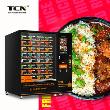 China TCN warm food hot food vending machine automatic hot lunch ...