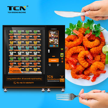 China TCN warm food hot food vending machine automatic hot lunch ...