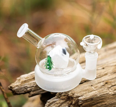 China Christmas series glass bongs on Global Sources,Christmas series ...