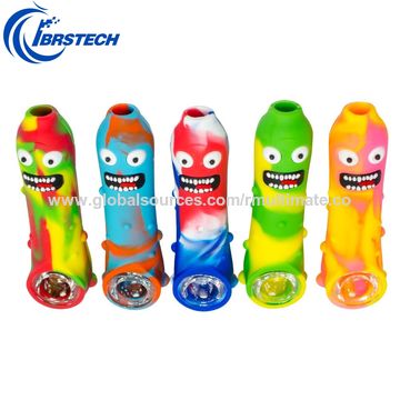 China Wholesale Silicone Smoking Pipe Cigarette And Herbal Smoking Weed ...