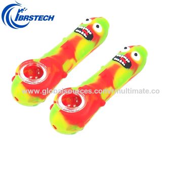 China Wholesale Silicone Smoking Pipe Cigarette And Herbal Smoking Weed ...