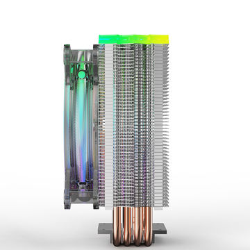 China Four Heat Pipe OEM CPU Cooling Copper Heatsinks Compatible Inter ...