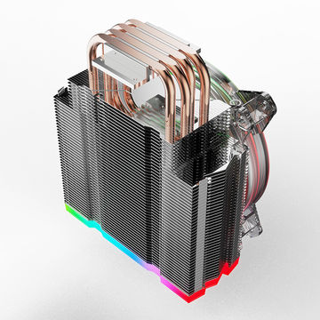 China Four Heat Pipe OEM CPU Cooling Copper Heatsinks Compatible Inter ...