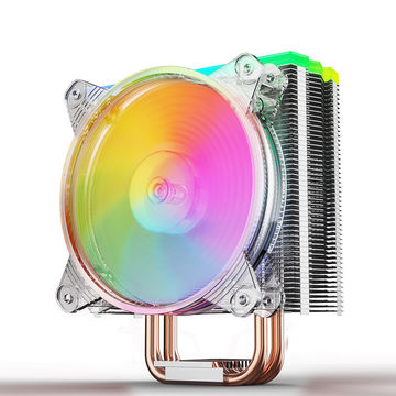 China Four Heat Pipe OEM CPU Cooling Copper Heatsinks Compatible Inter ...