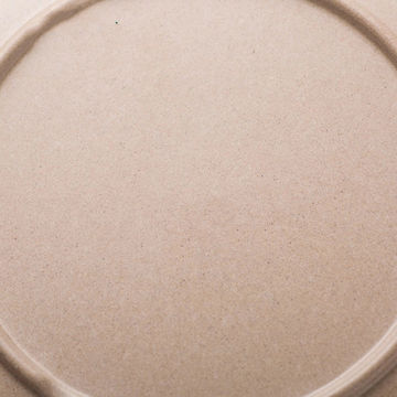 China Rice husk plates round 100% biodegradable rice husk fruit plate ...
