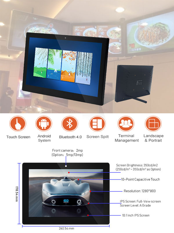 China 10.1 Inch Android digital signage Digital Photo Frame Advertising ...