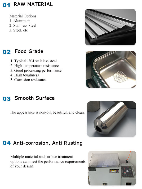 China OEM Custom Sheet Metal Aluminum Deep Draw Stamping Pretty ...