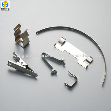 China Custom OEM small flat stainless steel spring clips on Global ...