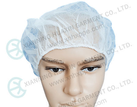 China Disposable Nonwoven Head Cover Hair Net Work Cap For Food ...