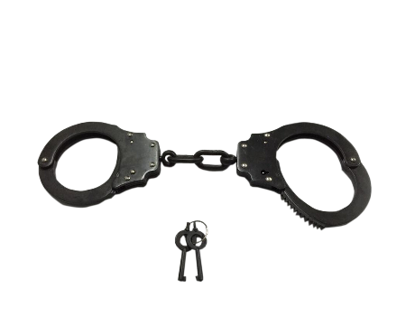 China Handcuff HC-02 metal type Chinese manufacture for police use on ...